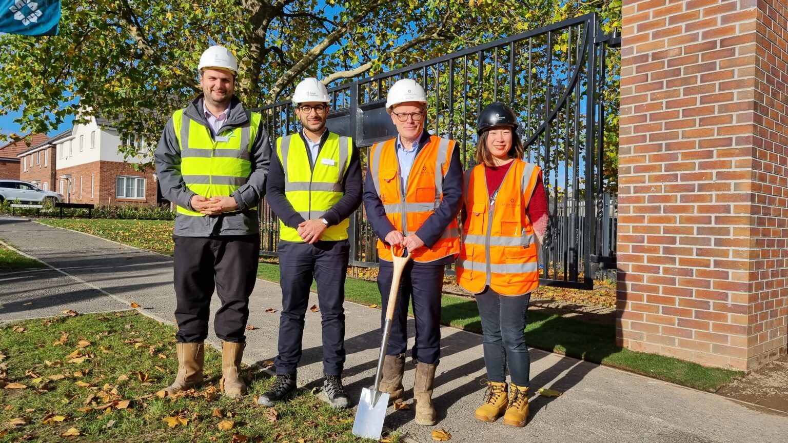 Partners come together to celebrate award winning Pullman Green site in ...