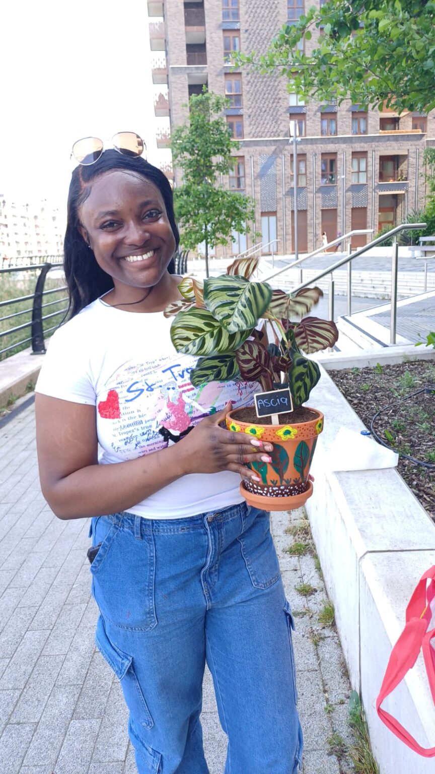 A Spontaneously Successful Plant Pot Painting Event at Fresh Wharf ...